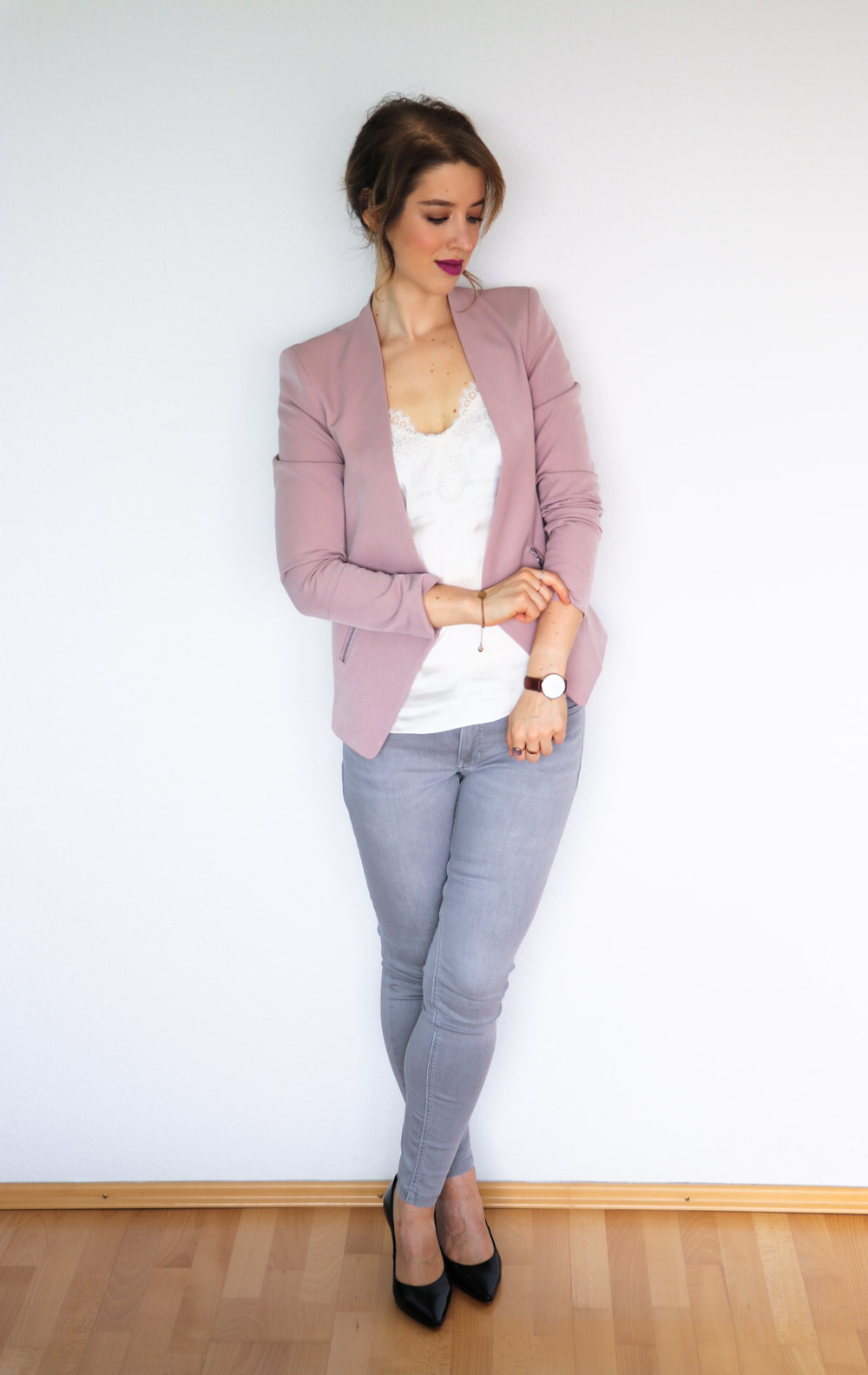 Outfit: Der rosa Blazer und ich - Carina Teresa Beauty Blog